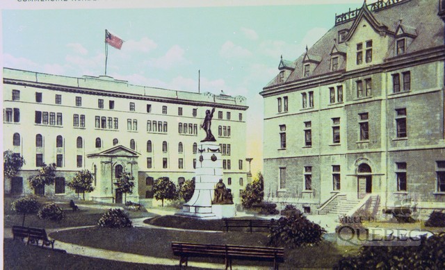Le monument Louis-Hébert, de l’hôtel de ville au parc Montmorency ...